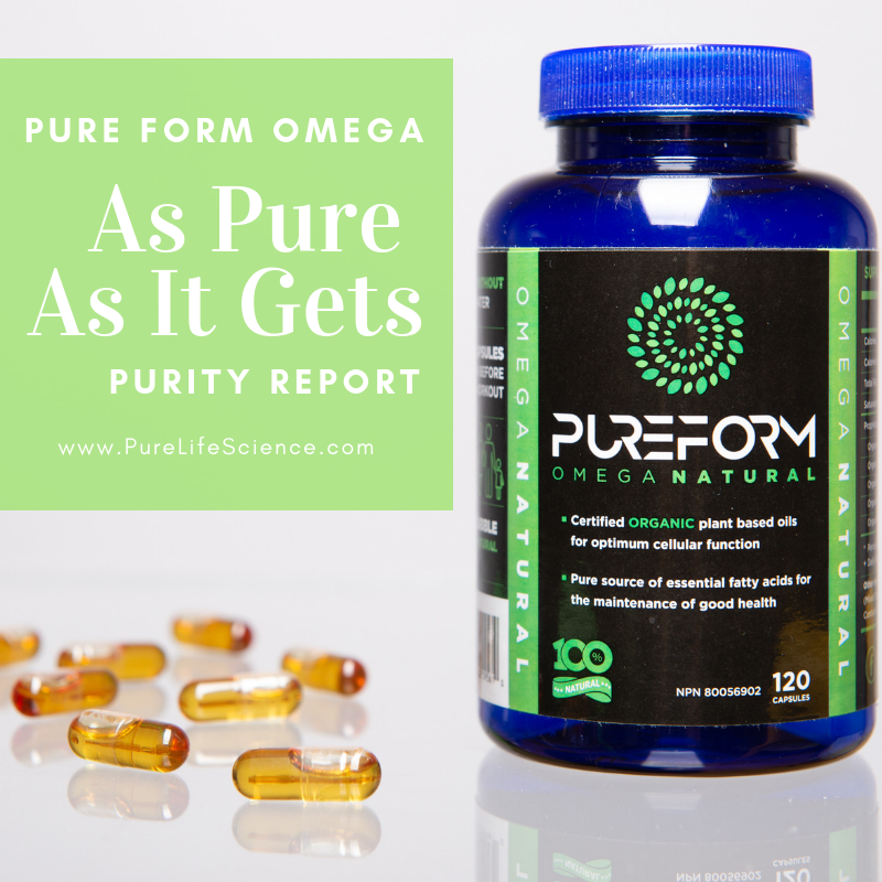 Pure Form Omega, As Pure As It Gets, Purity Report | Pure Life Science